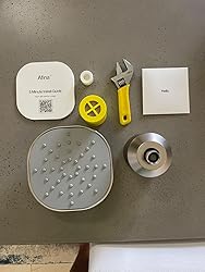 Afina High Pressure Filtered Shower Head - Advanced Filtration for Hair ...