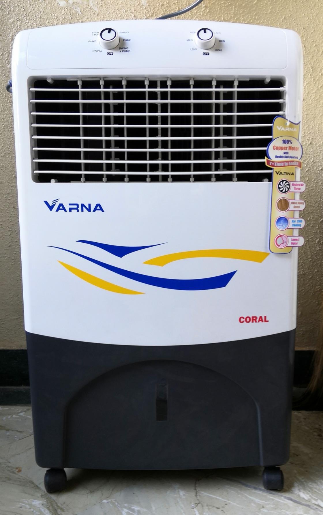 VARNA RUBY Personal Cooler - 30 Litres, White : Amazon.in: Home & Kitchen