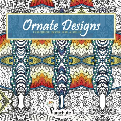 Amazon.com: Ornate Designs Coloring book for adults: Adult Coloring ...