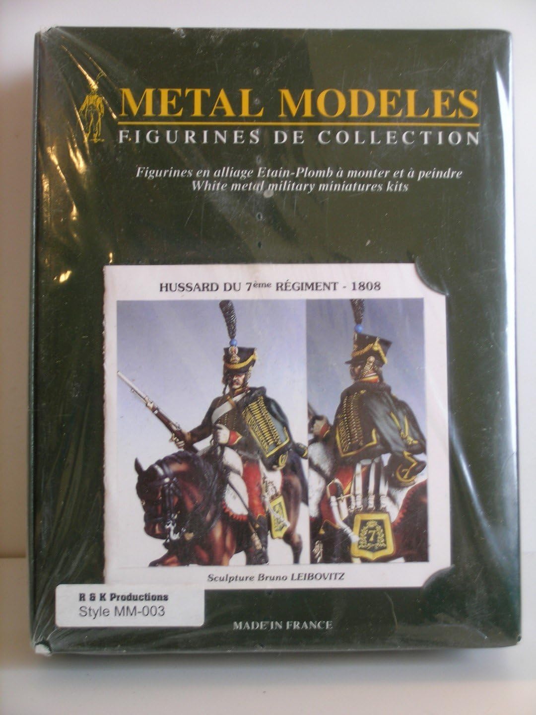 Amazon.com: Metal Modeles "Mounted Napoleonic French Hussard 7th ...