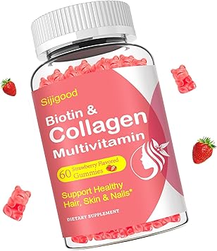 Amazon.com: Collagen Gummies for Women Men, Women Over 50, Collagen Peptides Protein Type I,II ...