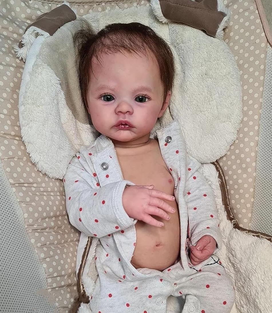 Amazon.com: Zero Pam Reborn Baby Dolls Silicone Full Body 18 in ...