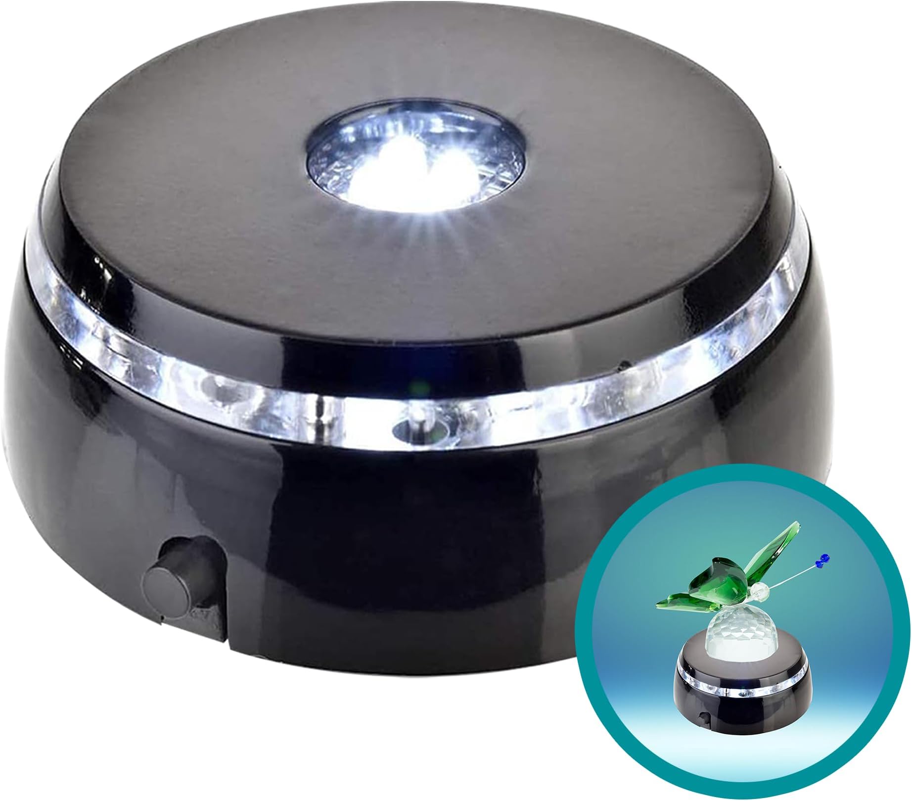 Amazon.com: Uonlytech Led Light Decor LED Lights Display Base Lighted ...