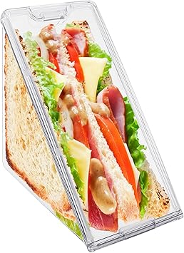 Viceda Triangle Sandwich Container, Reusable and Washable Sandwich ...