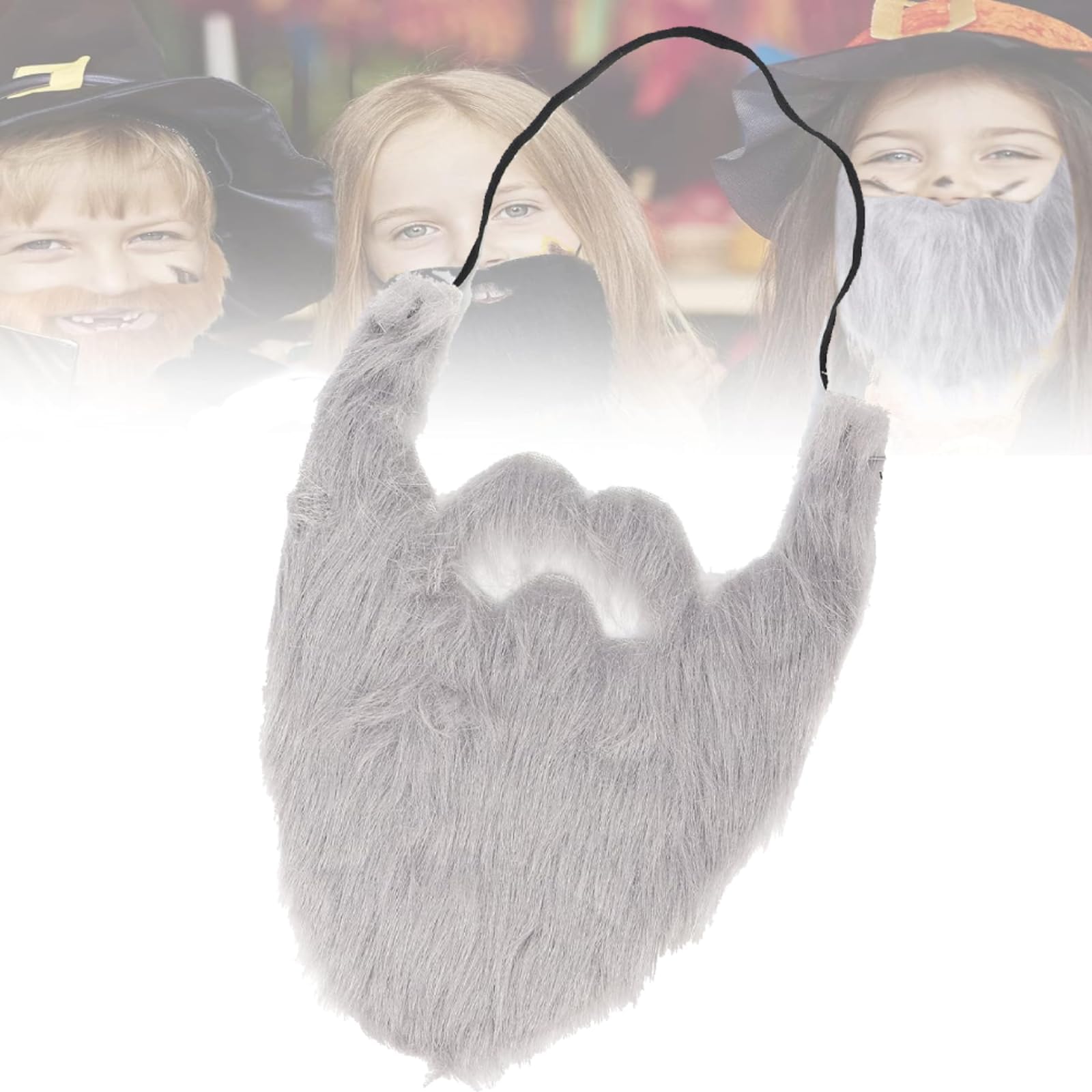 Amazon.com: Perience Fake Mustache, Human Hair Realistic Fake Beard ...