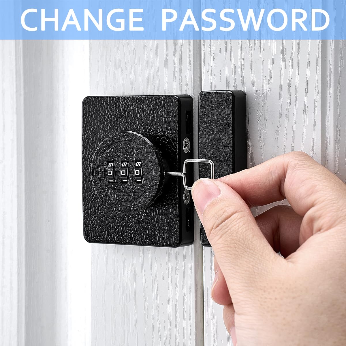 Snapklik.com : Black Cabinet Lock,Mechanical Password Lock,Anti Pry 3 ...