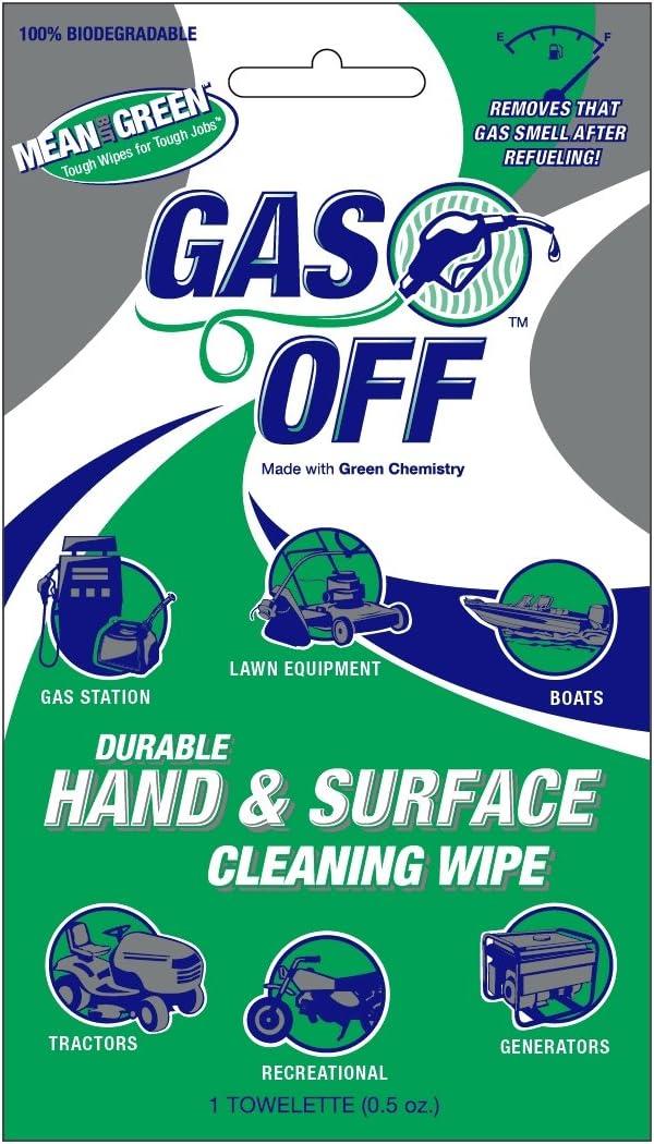 Nutek Green BET-0007 Gas Off Hand and Surface Cleaning Wipes : Amazon ...