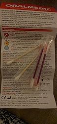 Amazon.com: Oralmedic - for Mouth Ulcer and Canker Sores - 2 Swabs ...