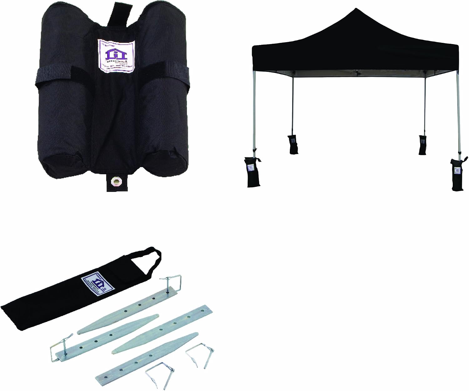 Amazon.com: Impact Complete Anchor Kit for Pop Up Canopy Tent, Includes ...