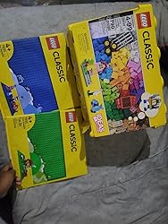 Amazon.com: LEGO Classic Large Creative Brick Box 10698 Building Toy ...