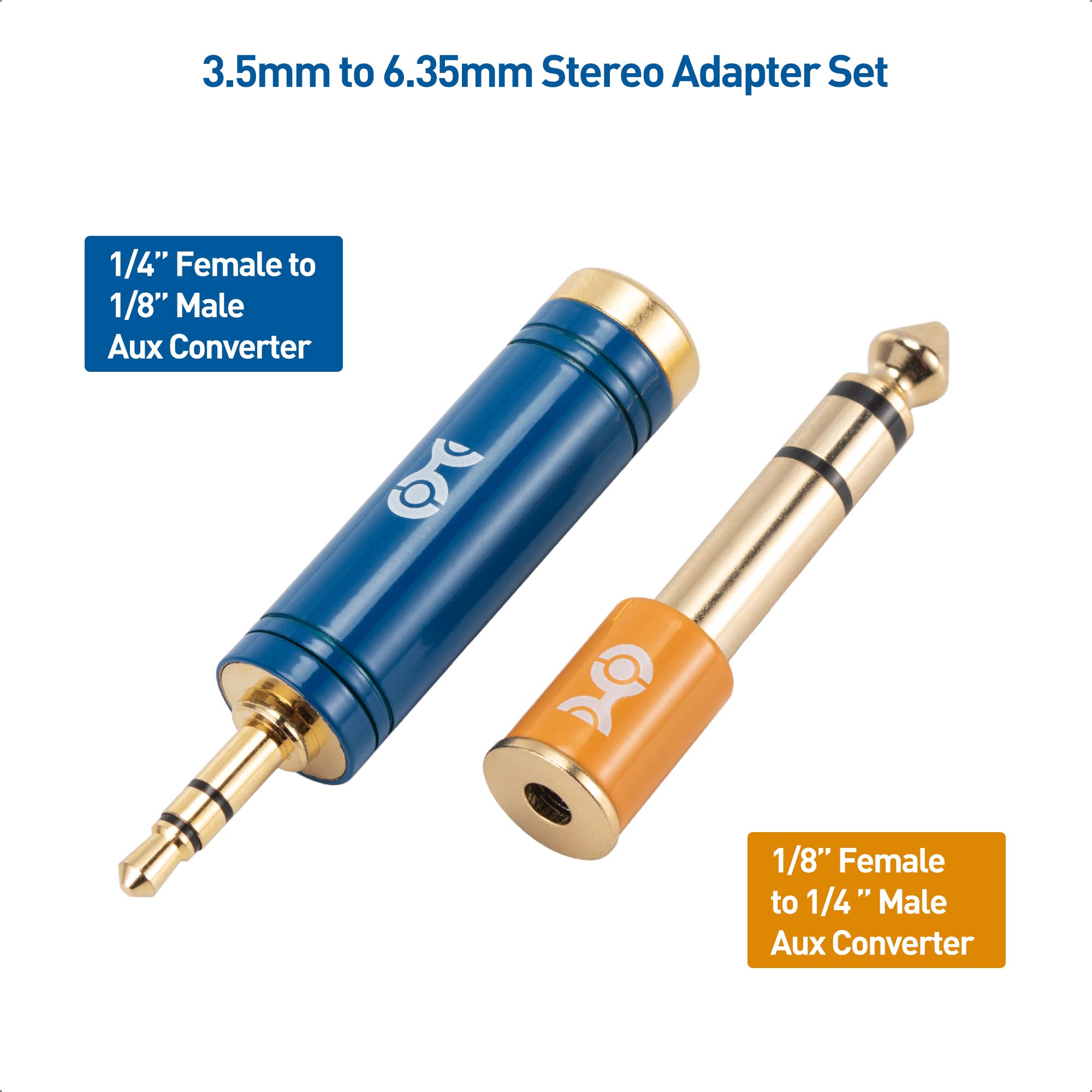Snapklik.com : Cable Matters 2-Pack Headphone Adapter Kit