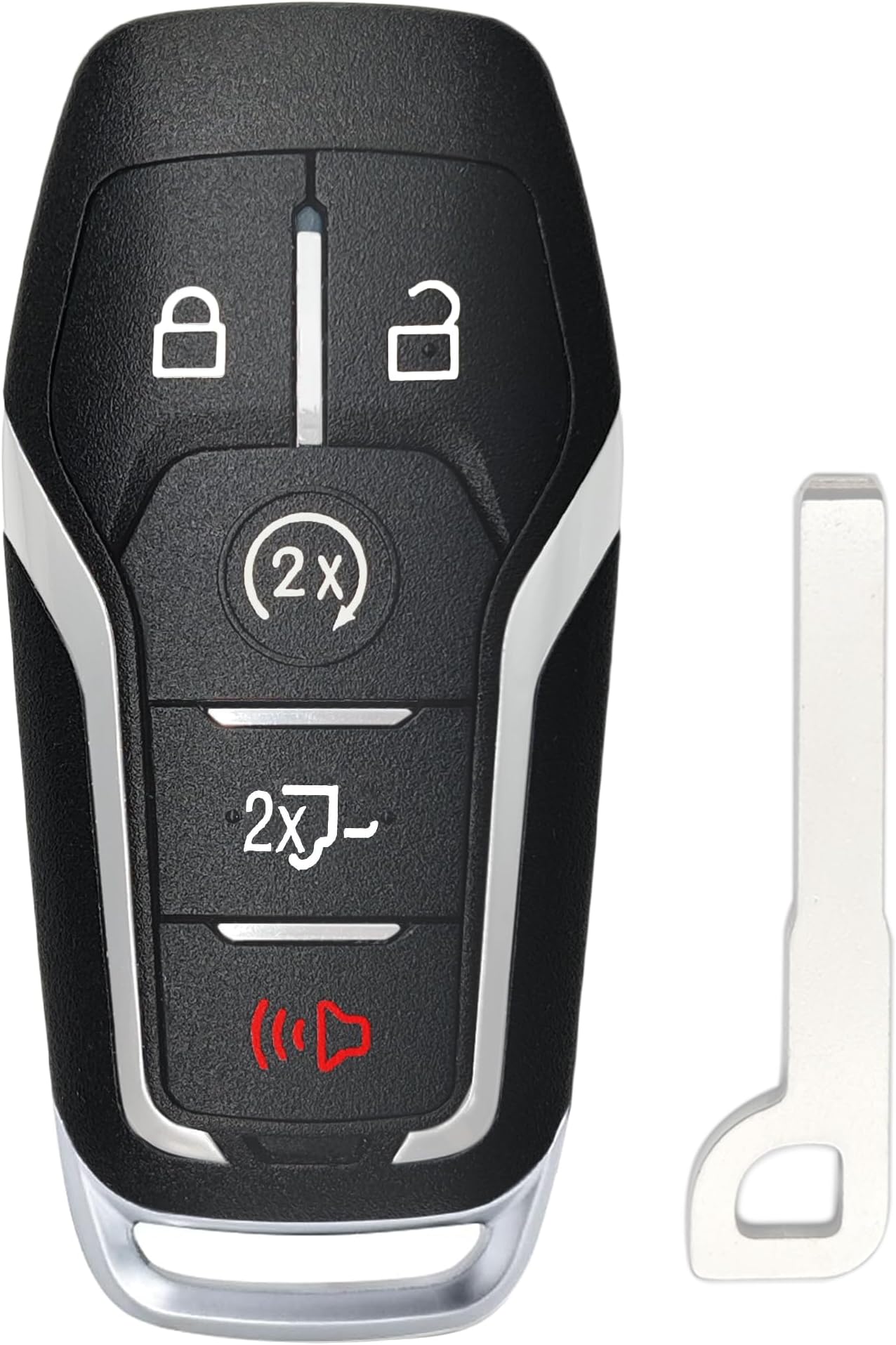 Amazon.com: Key Fob Shell Case Replacement Fits for Ford F150 F250 2015 ...