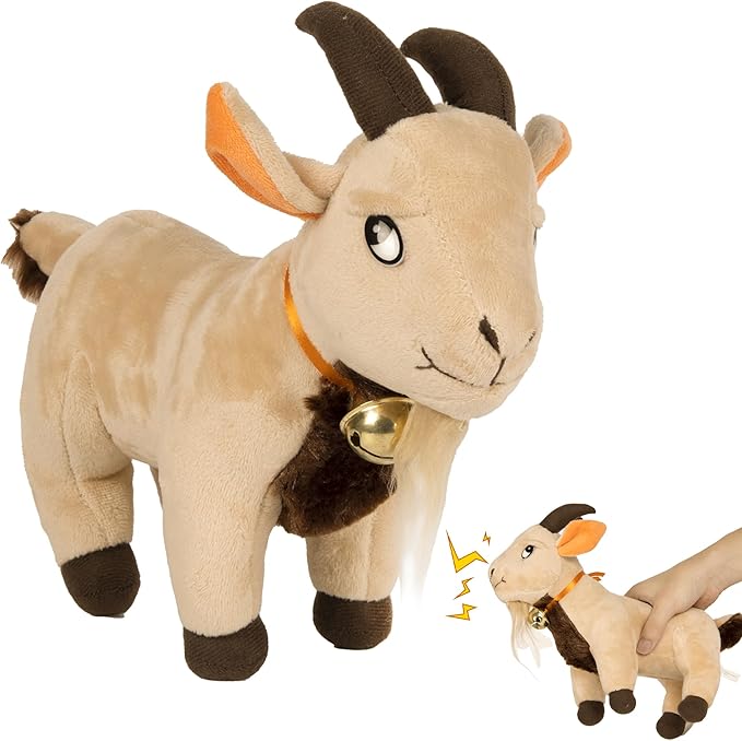 Amazon.com: Twiddler Toys Screaming Goat Toy – 11” Plush Desk Toy Makes ...