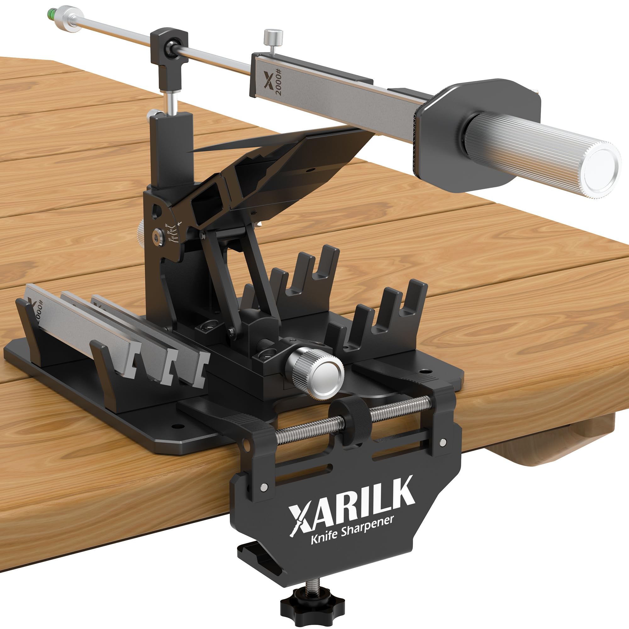 Amazon.com: XARILK Knife Sharpener System GEN2 with Aluminium Base ...