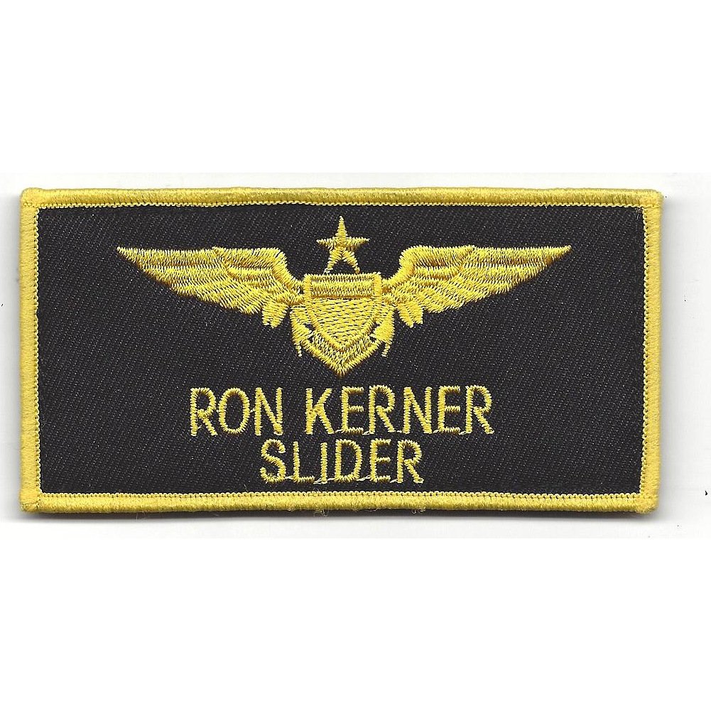 Amazon.com: Aviation Pilot Black Wings Slider Patch Hook and Loop ...
