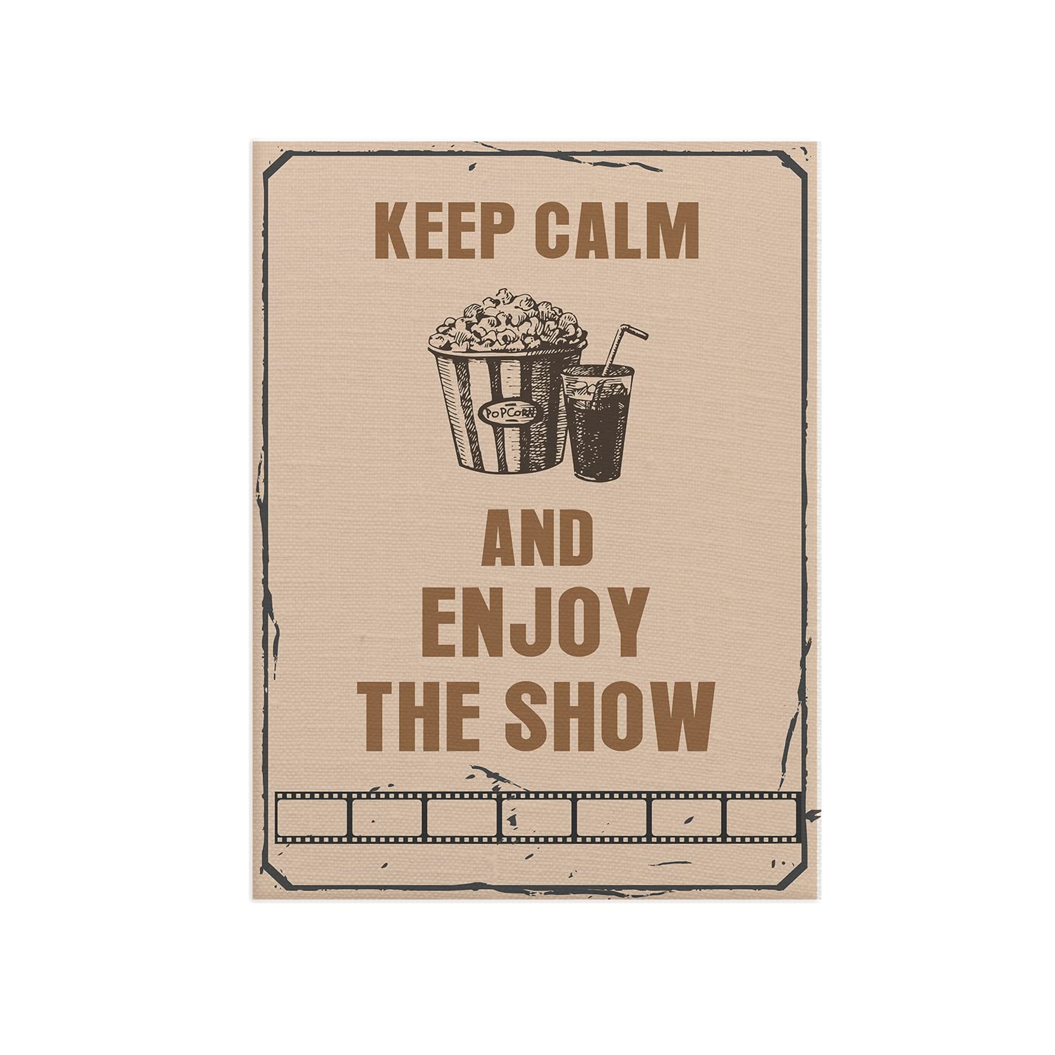 PAPER PLANE DESIGN Theater Signs for Home Theatre Room Vintage Movie ...