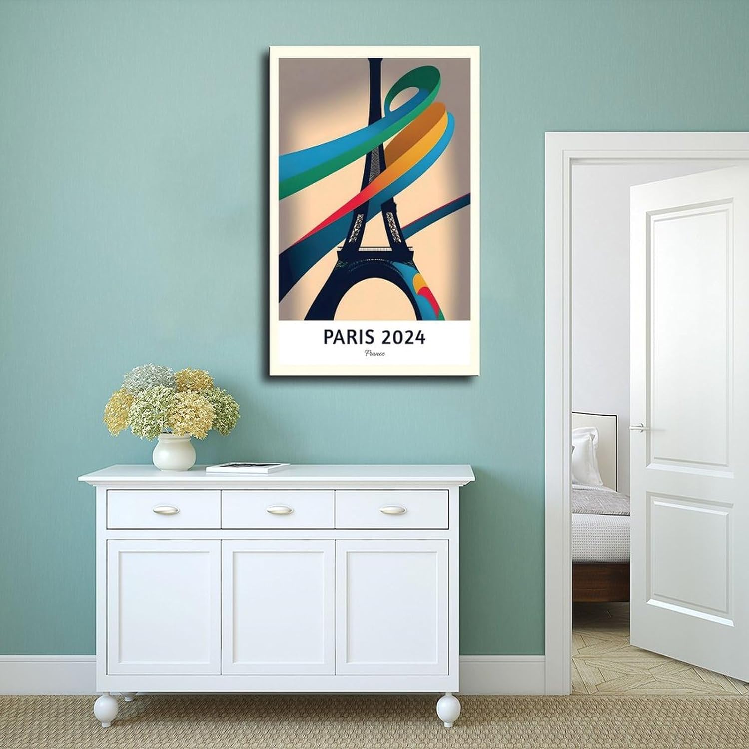 Affiche Jeux olympiques de Paris de 2024 - Décoration Murale 13x18 cm | 5x7" vendu par Lesson ...