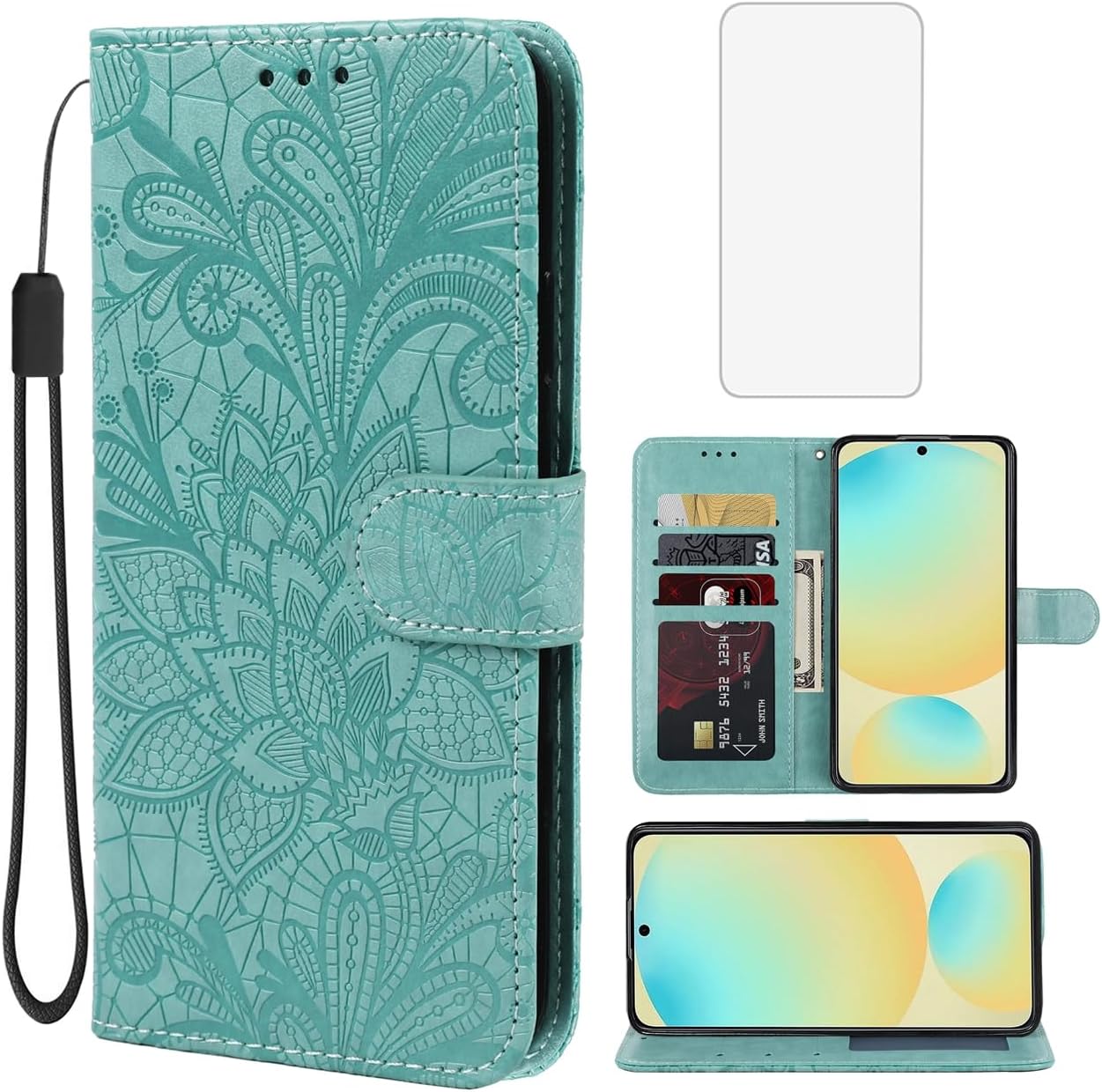 Amazon.com: Gufuwo Case for Galaxy S24 FE, Samsung S24 FE SM-S721U ...
