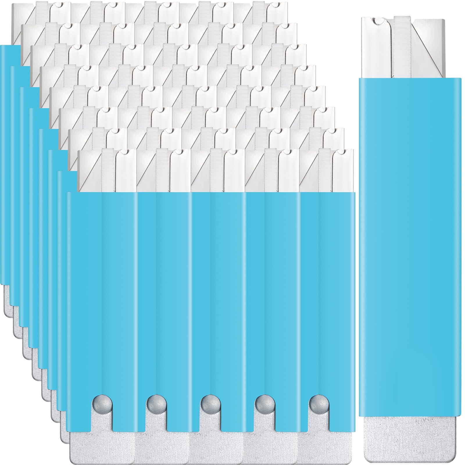 Amazon.com: Lasnten 48 Pieces Box Cutters Bulk Retractable Cardboard ...