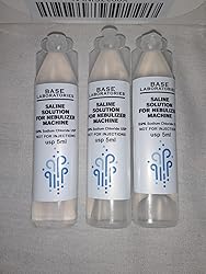 Amazon.com: BASE LABORATORIES 0.9% Saline Solution for Nebulizer ...