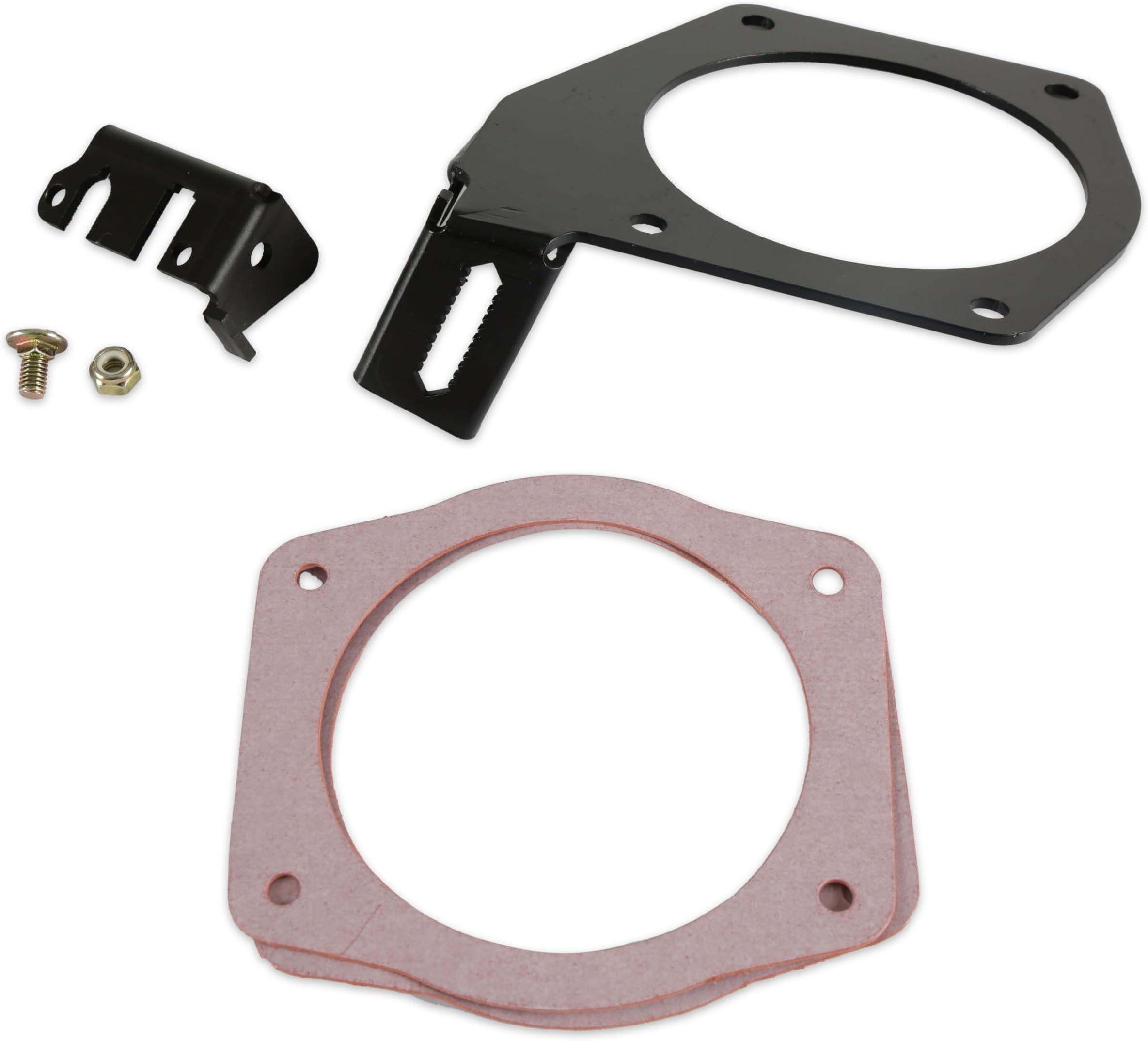 Amazon.com: BATONECO 4-Bolt Throttle Cable Bracket Compatible with LS ...