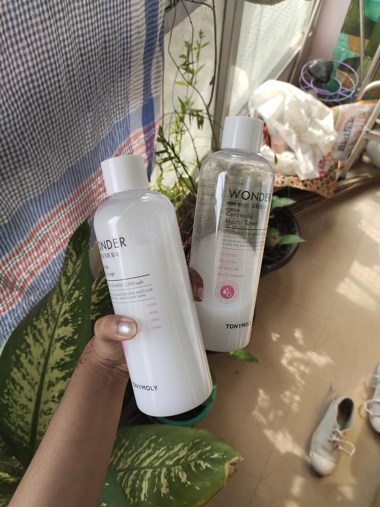 TONYMOLY Wonder Ceramide Mocchi Toner, 17 oz : Amazon.in: Beauty