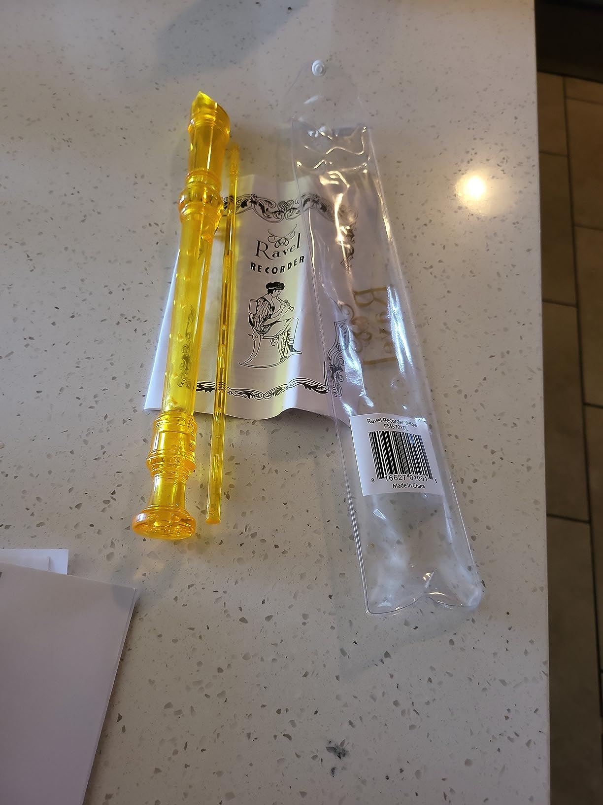 Amazon.com: Ravel Recorder (PR19CYL) : Musical Instruments