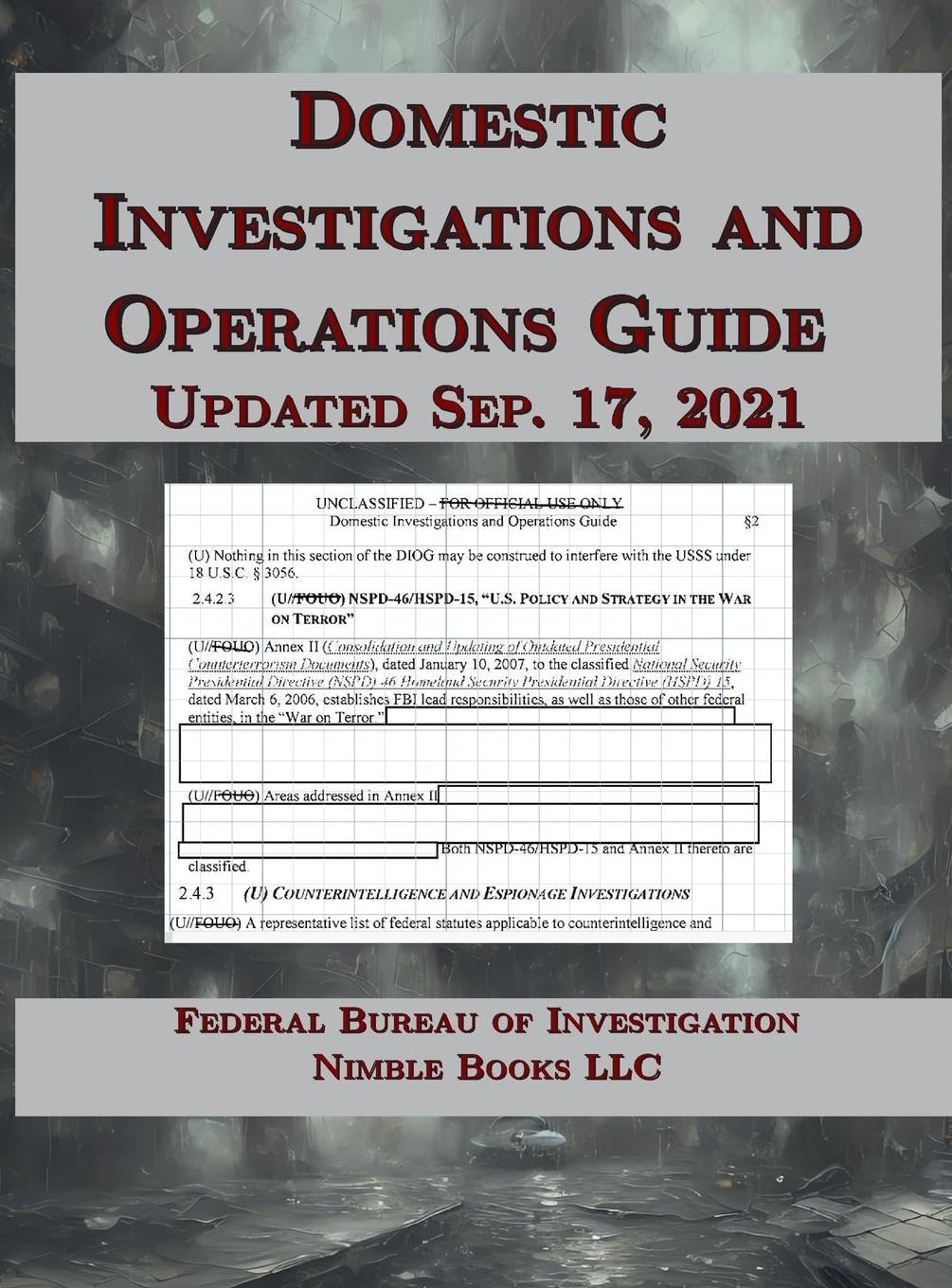Buy Domestic Investigations and Operations Guide Book Online at Low ...