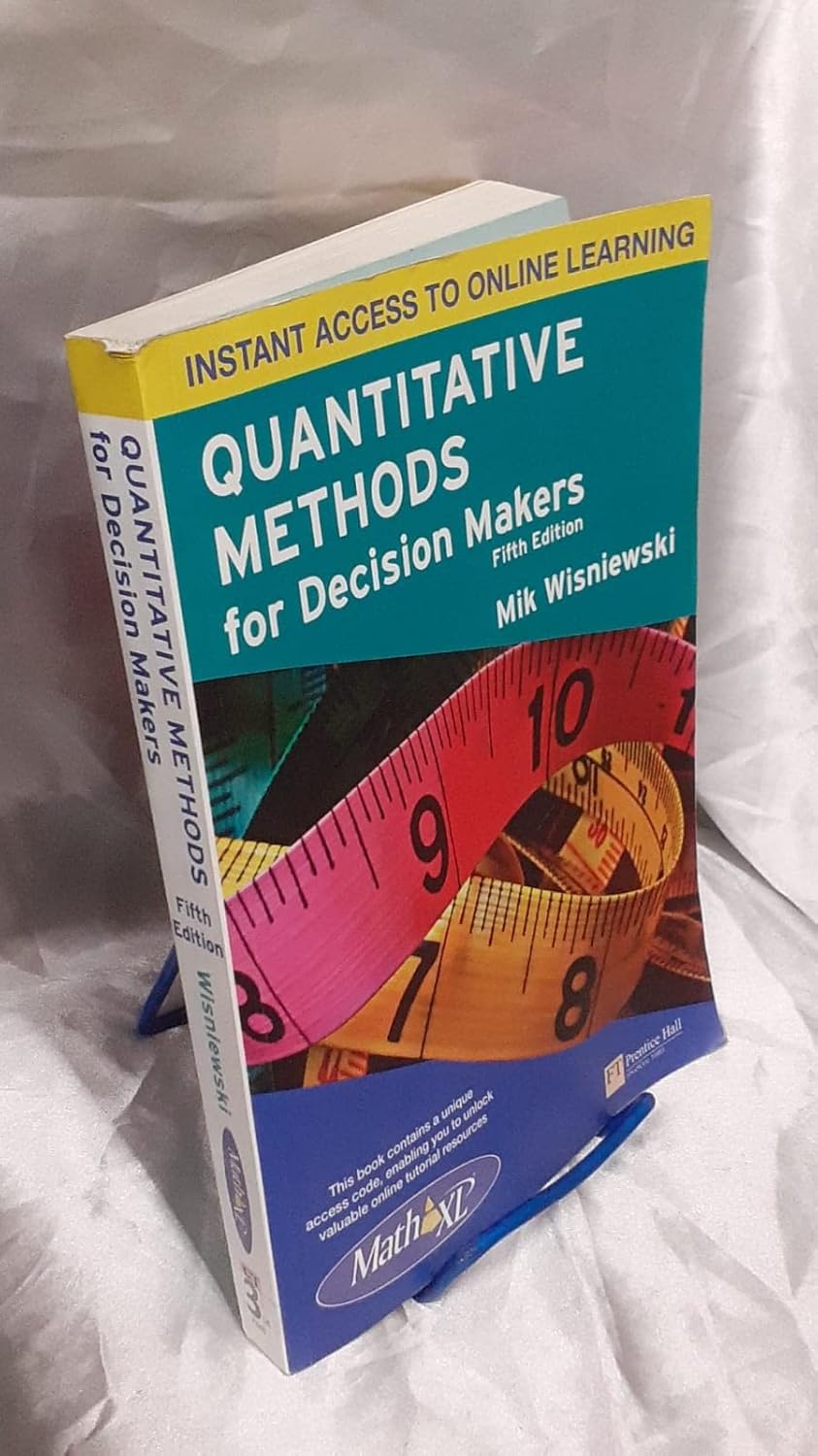 Quantitative Methods for Decision Makers : Wisniewski, Mik: Amazon.in ...
