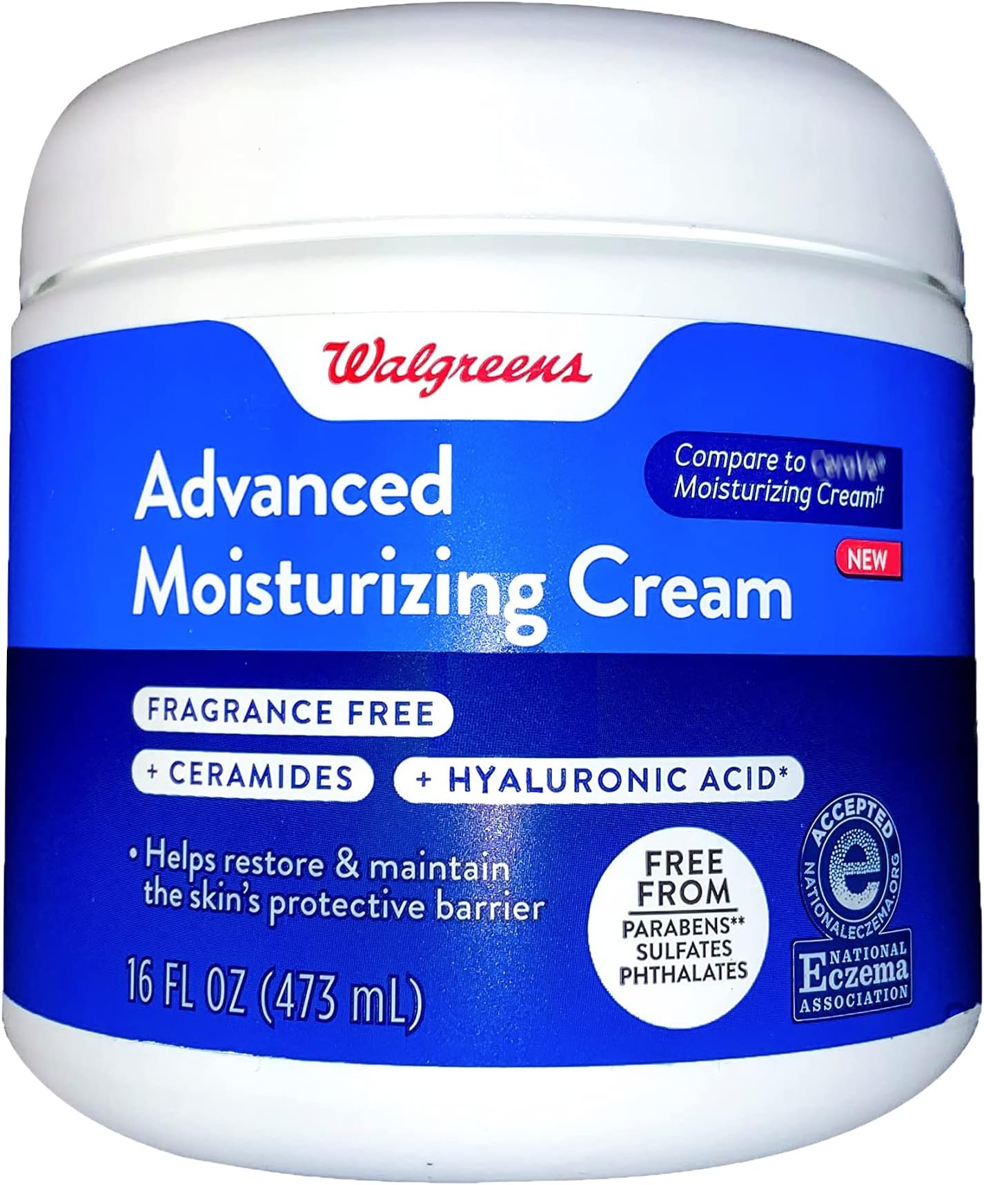 Amazon.com : Walgreens Advanced Moisturizing Body Cream - Face & Body ...