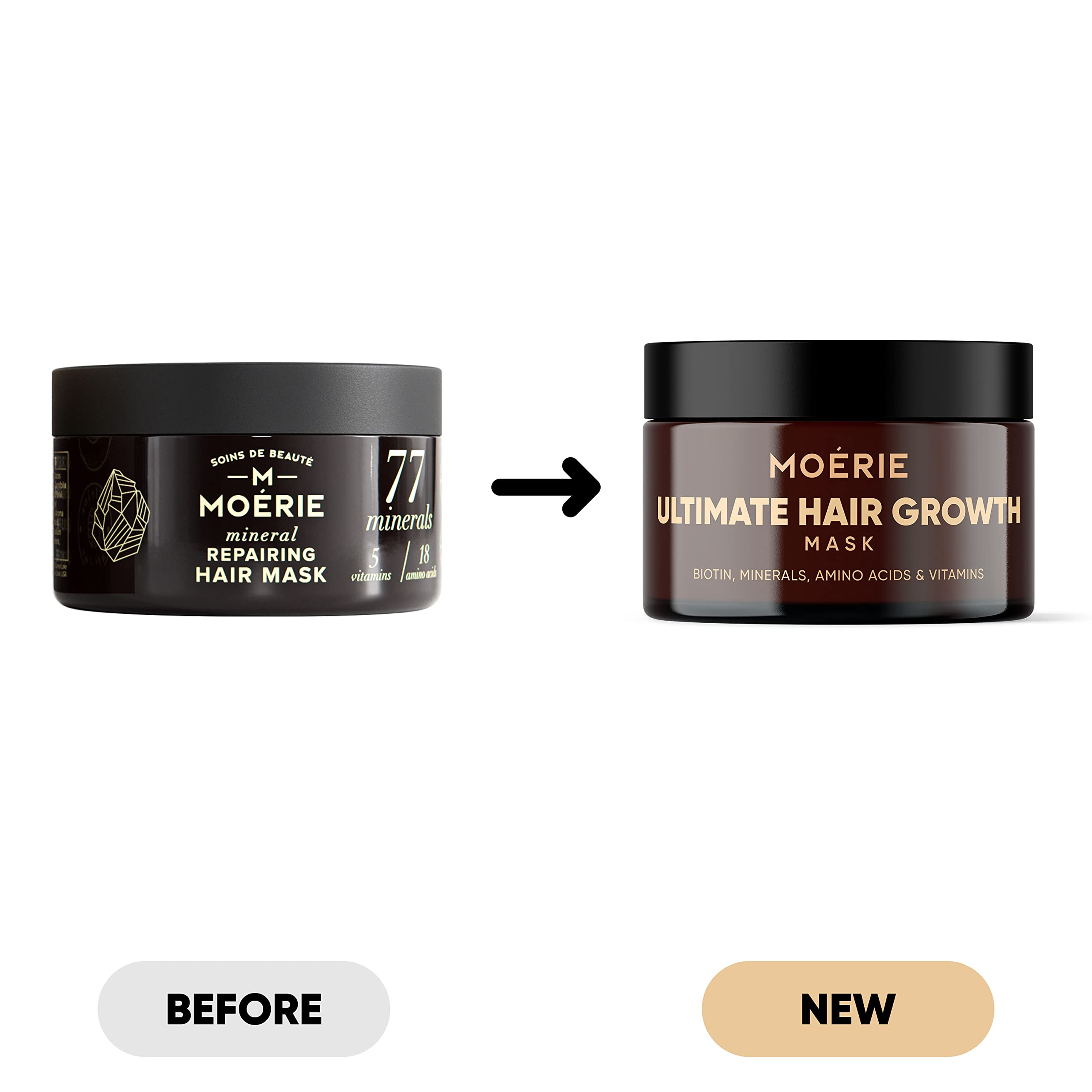 Snapklik.com : Moerie Hair Growth & Repair Mask - Restorative, Vegan ...