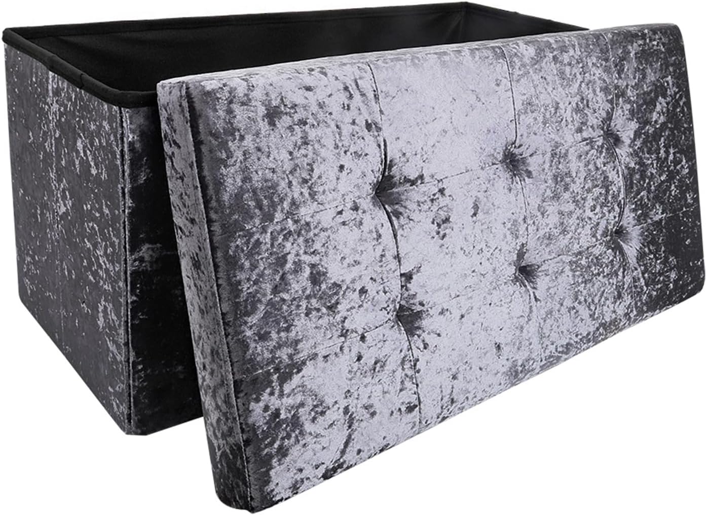 mm08enn beautiful diamontes ottoman,storage,toy box and seating stool ...