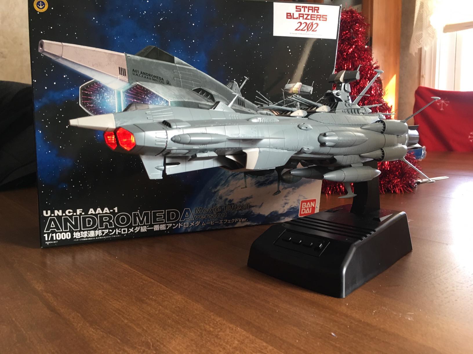 Amazon.com: Bandai Hobby Space Battleship Yamato Andromeda Star Blazers ...