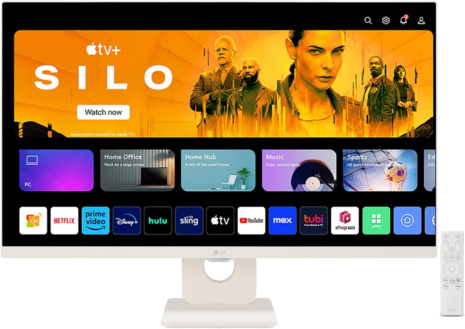 LG 32SR50F Smart Monitor (32", 80cm), FHD IPS Display (1920 x 1080 ...