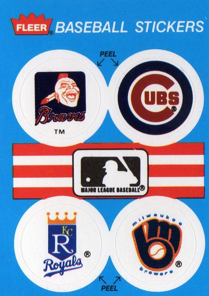 Amazon.com: 1989 Fleer Baseball Stickers Major Leauge Baseball : Toys ...