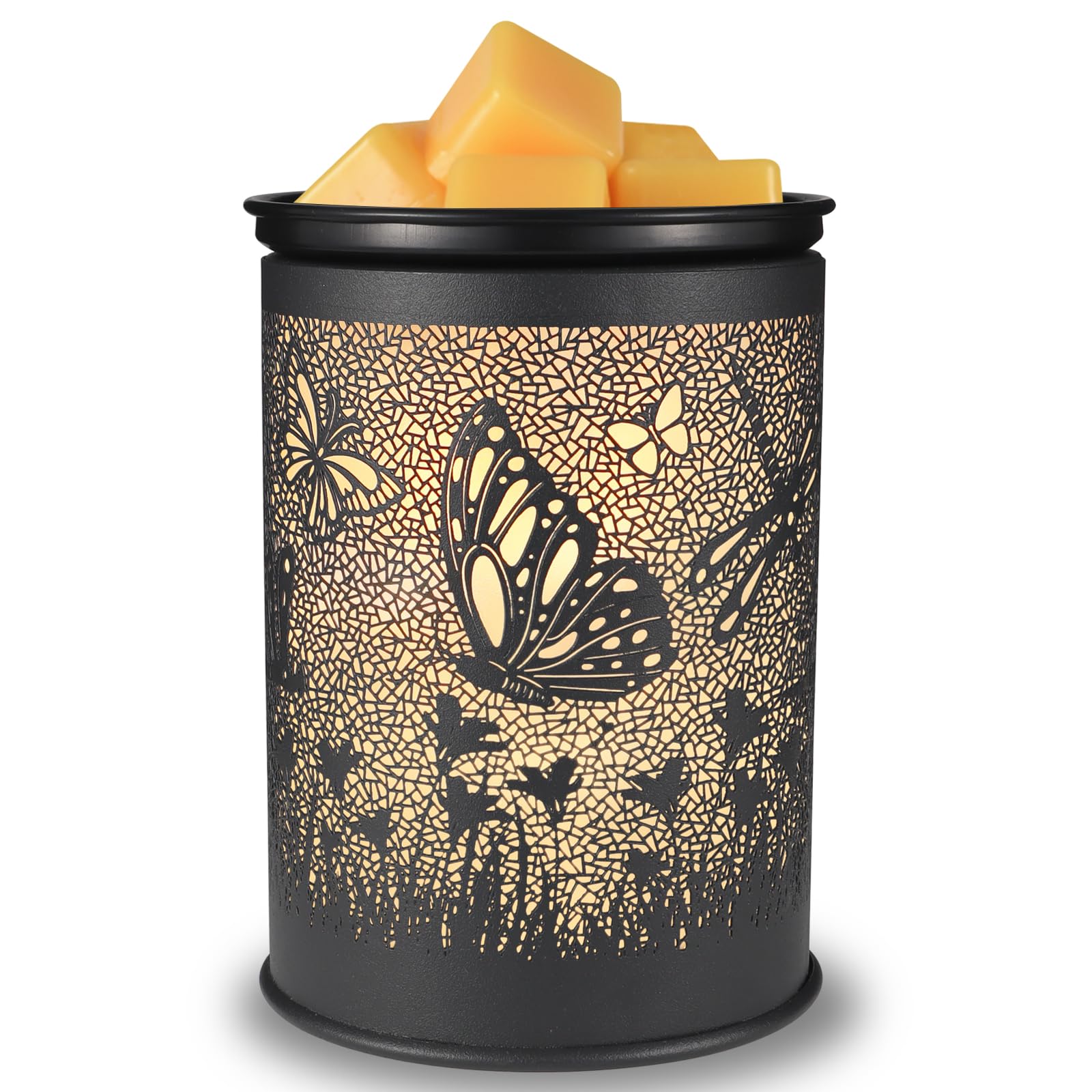 Amazon.com: Metal Wax Warmer Electric,Wax melt Warmer,Candle Wax Burner ...