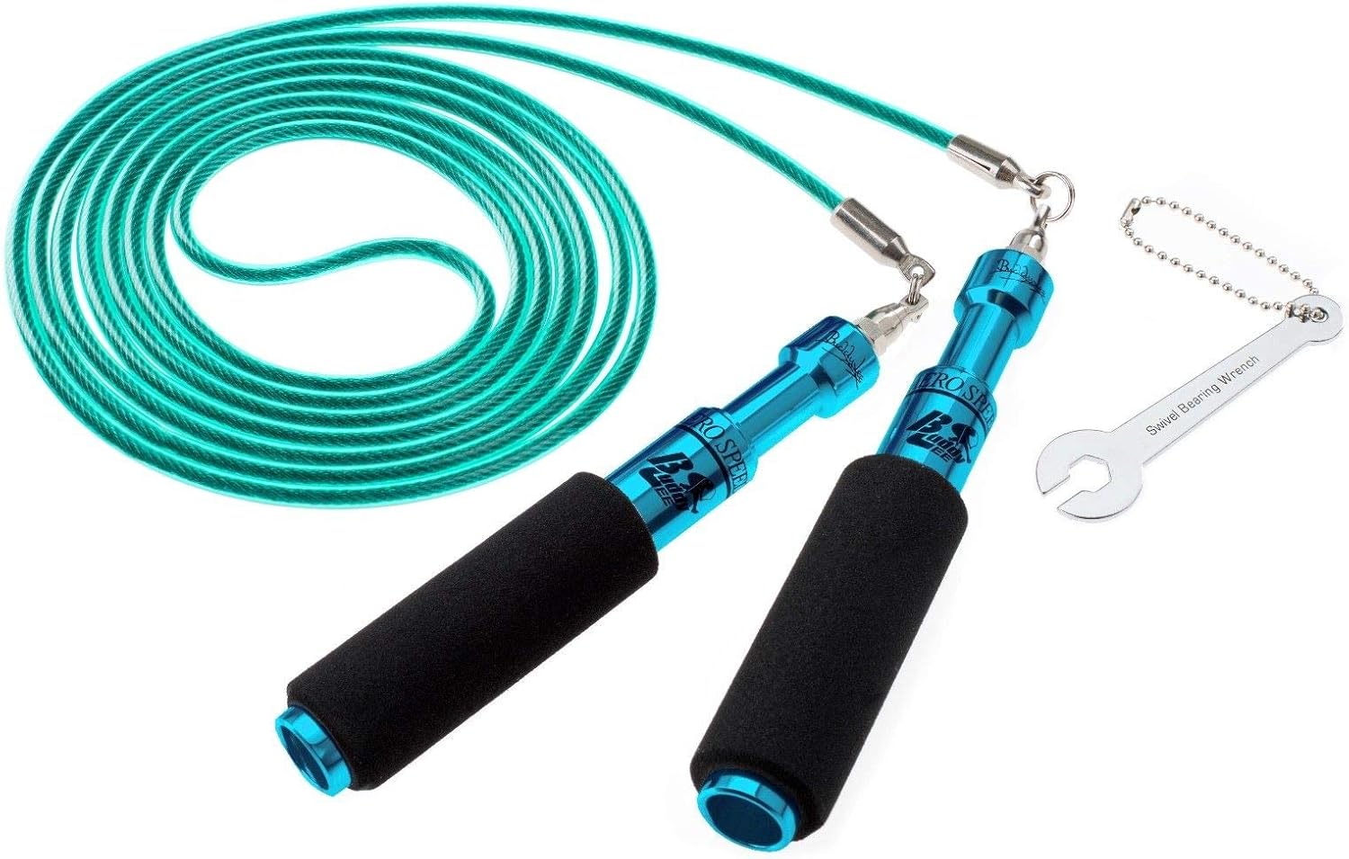 Amazon.com : Buddy Lee Aero Speed Jump Rope with Green Hornet Cable ...