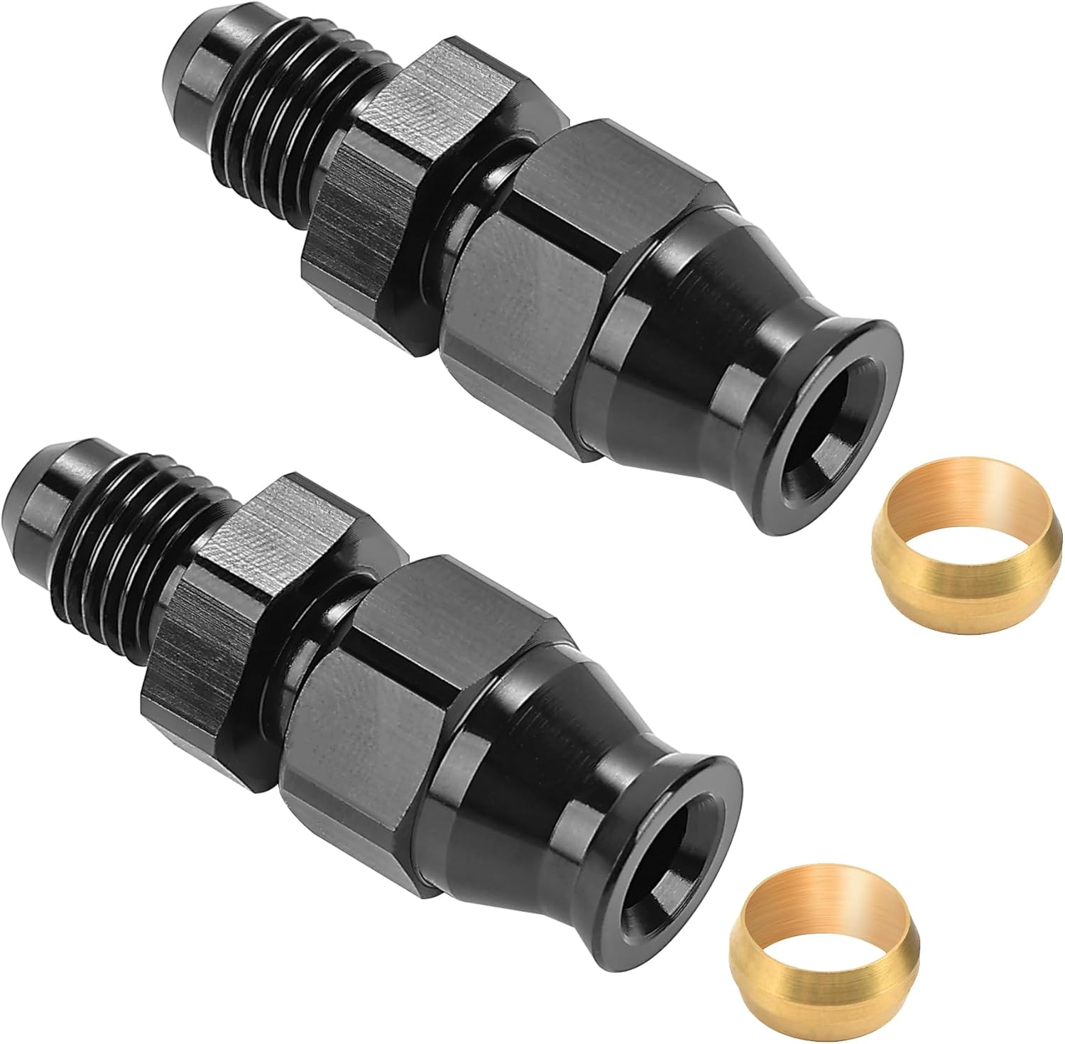 Amazon.com: EVIL ENERGY 4AN Male to 1/4" Hardline Compression Fitting ...