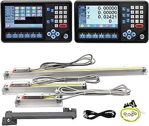 Linear Scale Encoder Kit, DRO D80 3 Axis /2 Axis LCD Digital Readout ...