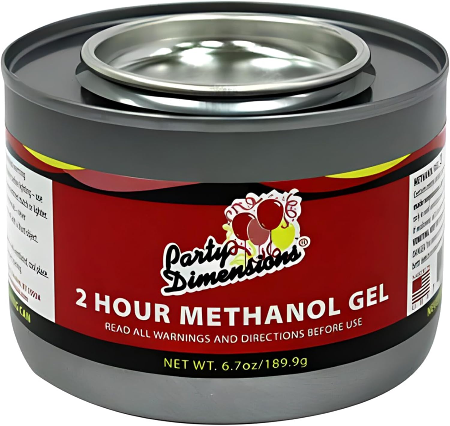 Amazon.com: Chafing Dish Fuel Cans | Methanol Gel | Last for 2 Hours ...