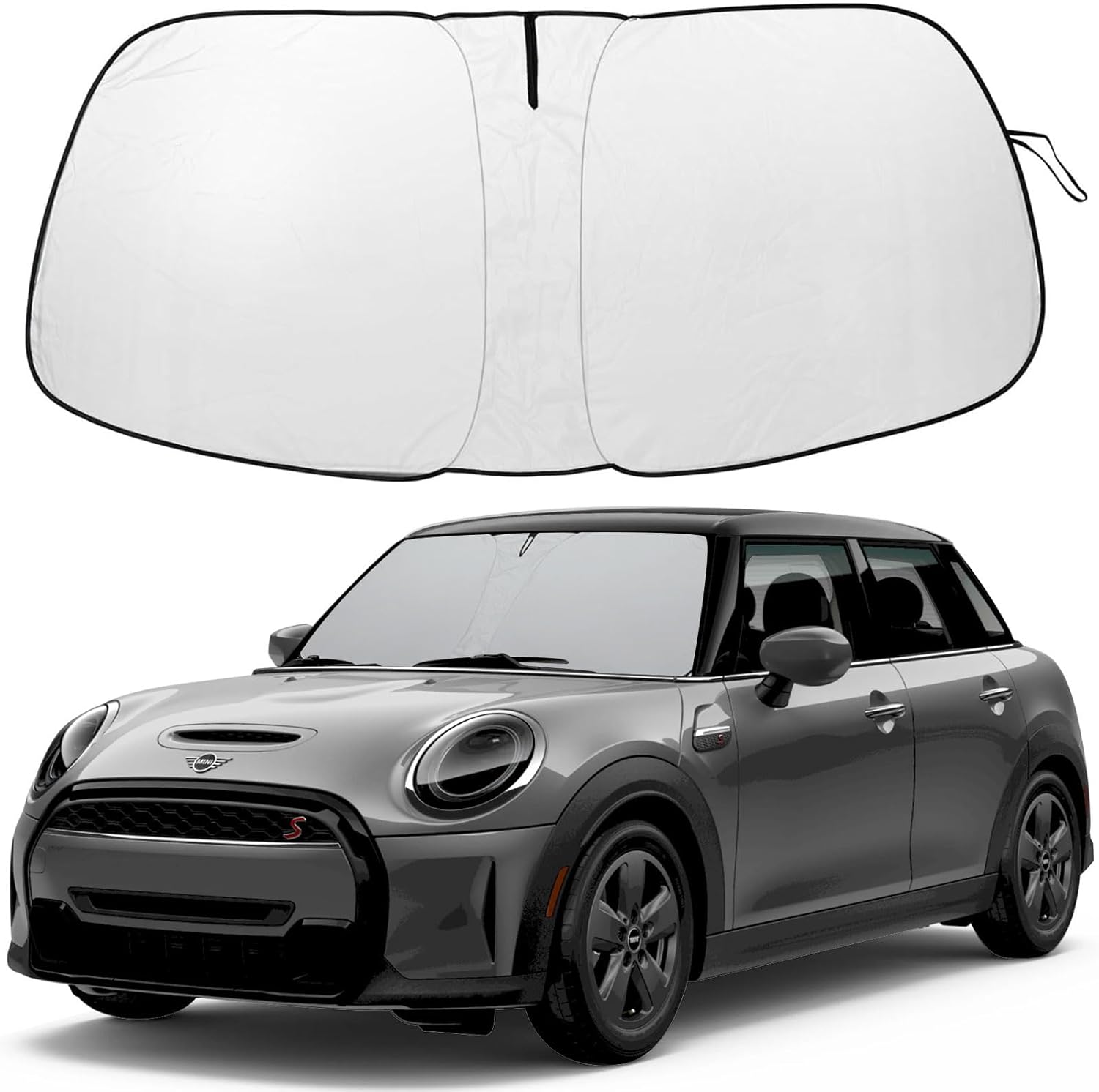 Amazon.com: Front Windshield Sunshade fit for 2015-2024 Mini Cooper ...
