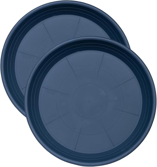 Amazon.com : Grjoprt 2 Pack of Plant Saucer 12 inch, 12 inch Plastic ...