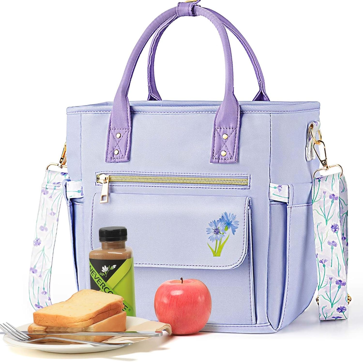 Hihealer Deluxe Lunch Bag Women Mothers Day Gifts with Rare Floral ...