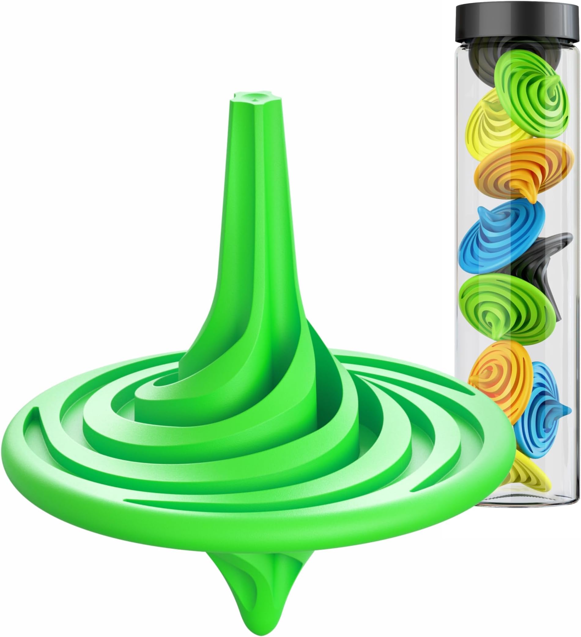 Buy EasySpn Spinning Top Toy Lattu Bhawra Lattoo Chakri. Good Gift For ...