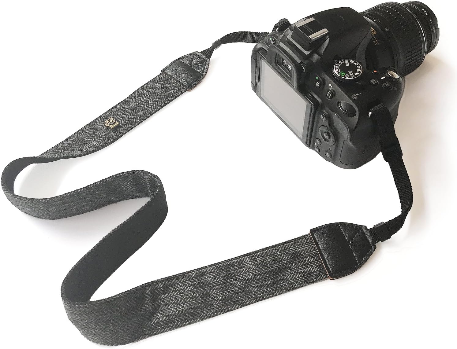 Canon ER-100B Digital Camera Black, White – Strap (Digital Camera ...