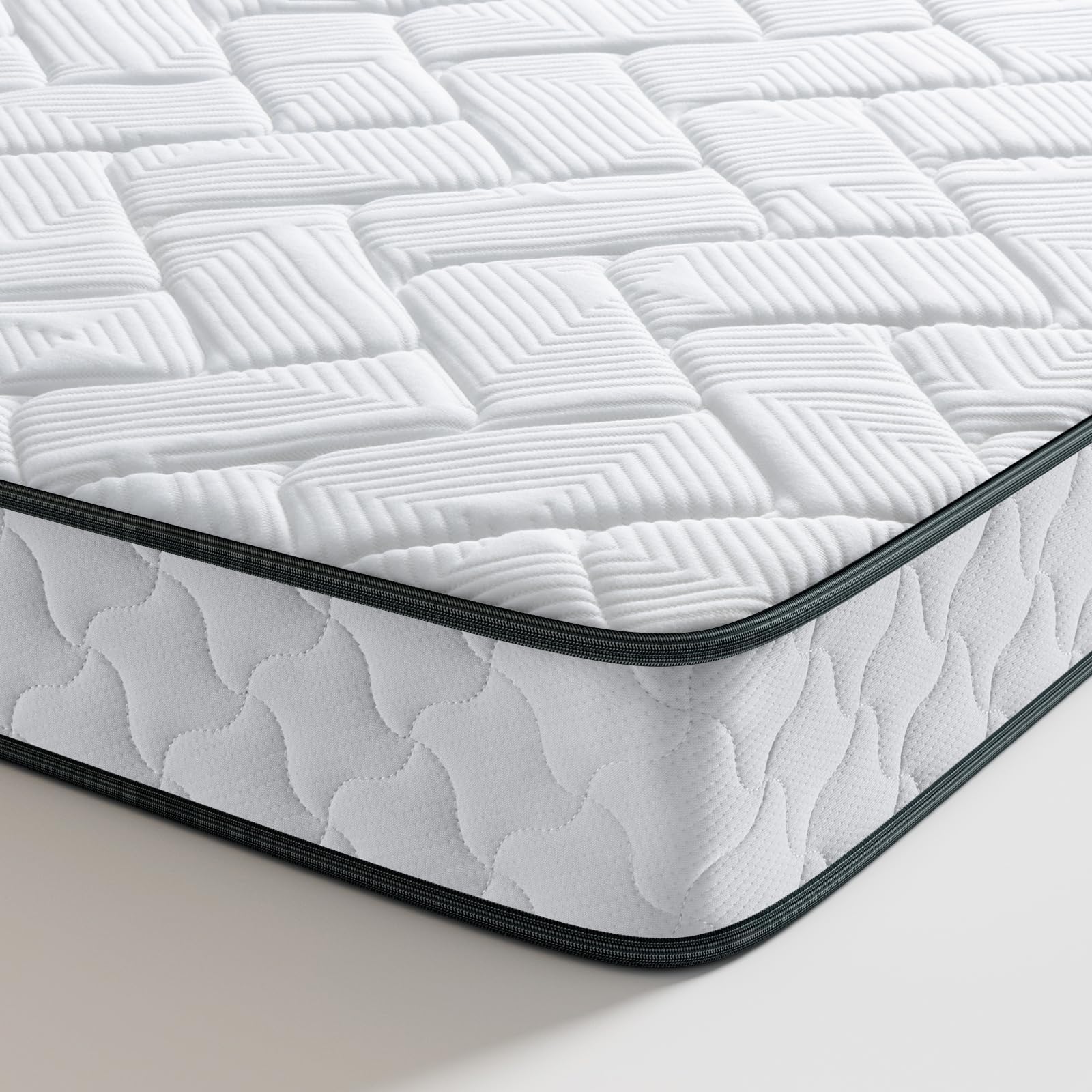 Maxzzz 4FT Double Mattress, Deep Spring Value Mattress, Soft/Medium ...