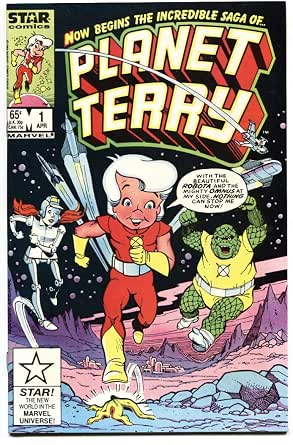 Amazon.com: Planet Terry #1 1st issue Marvel/Star comic 1984 NM- : N/A ...