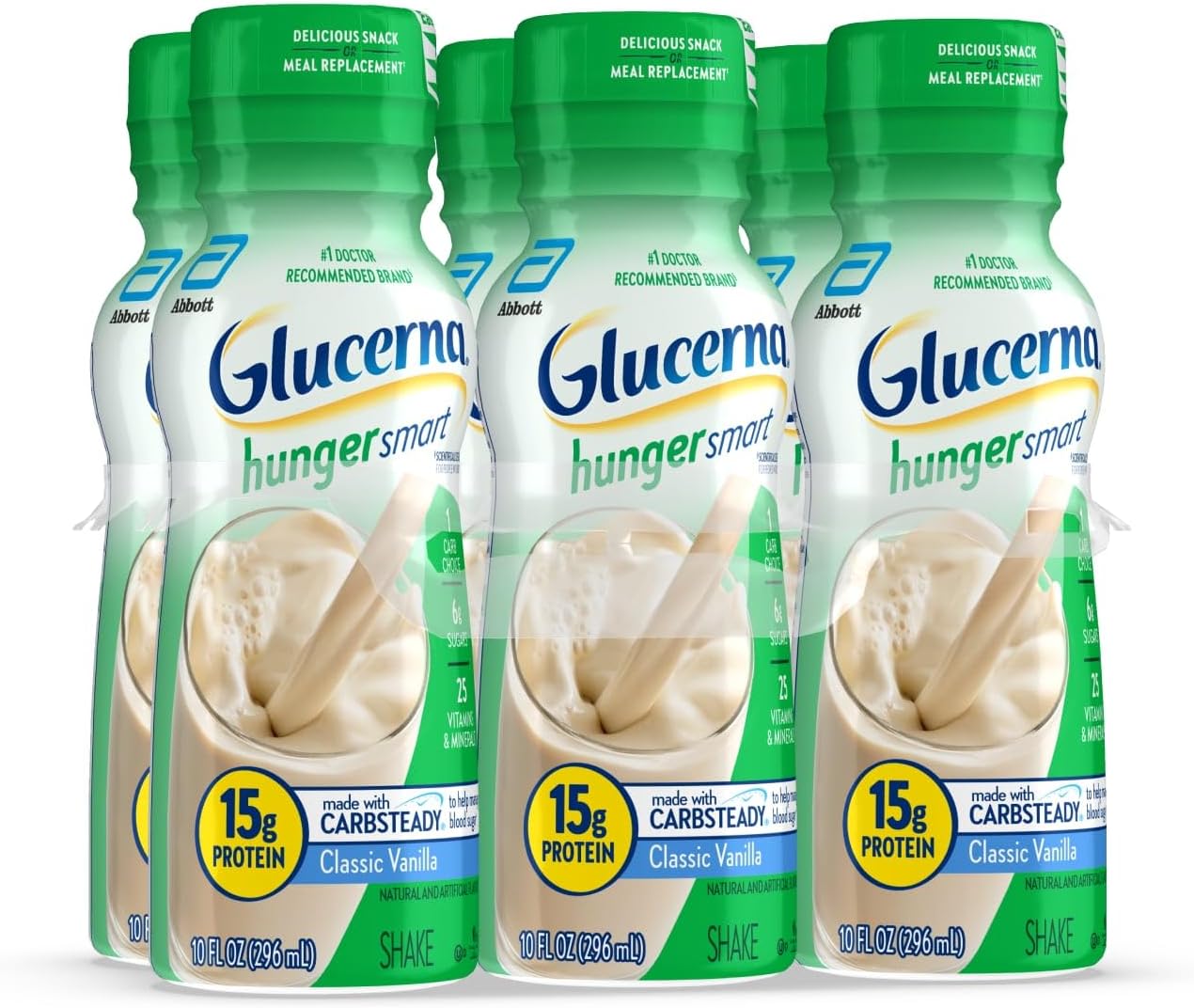Amazon.com: Glucerna Hunger Smart Shake, Diabetic Drink to Support ...
