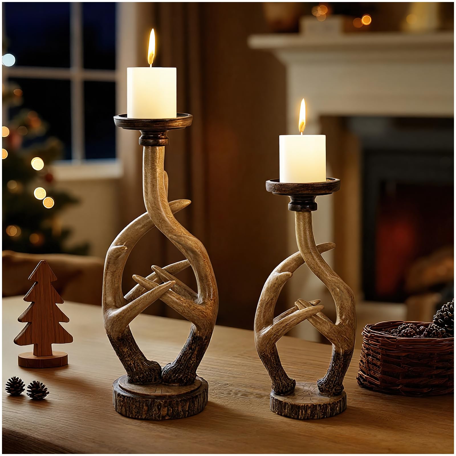 7 Best Antler Candlestick Candle Holder | Realistic vs Modern