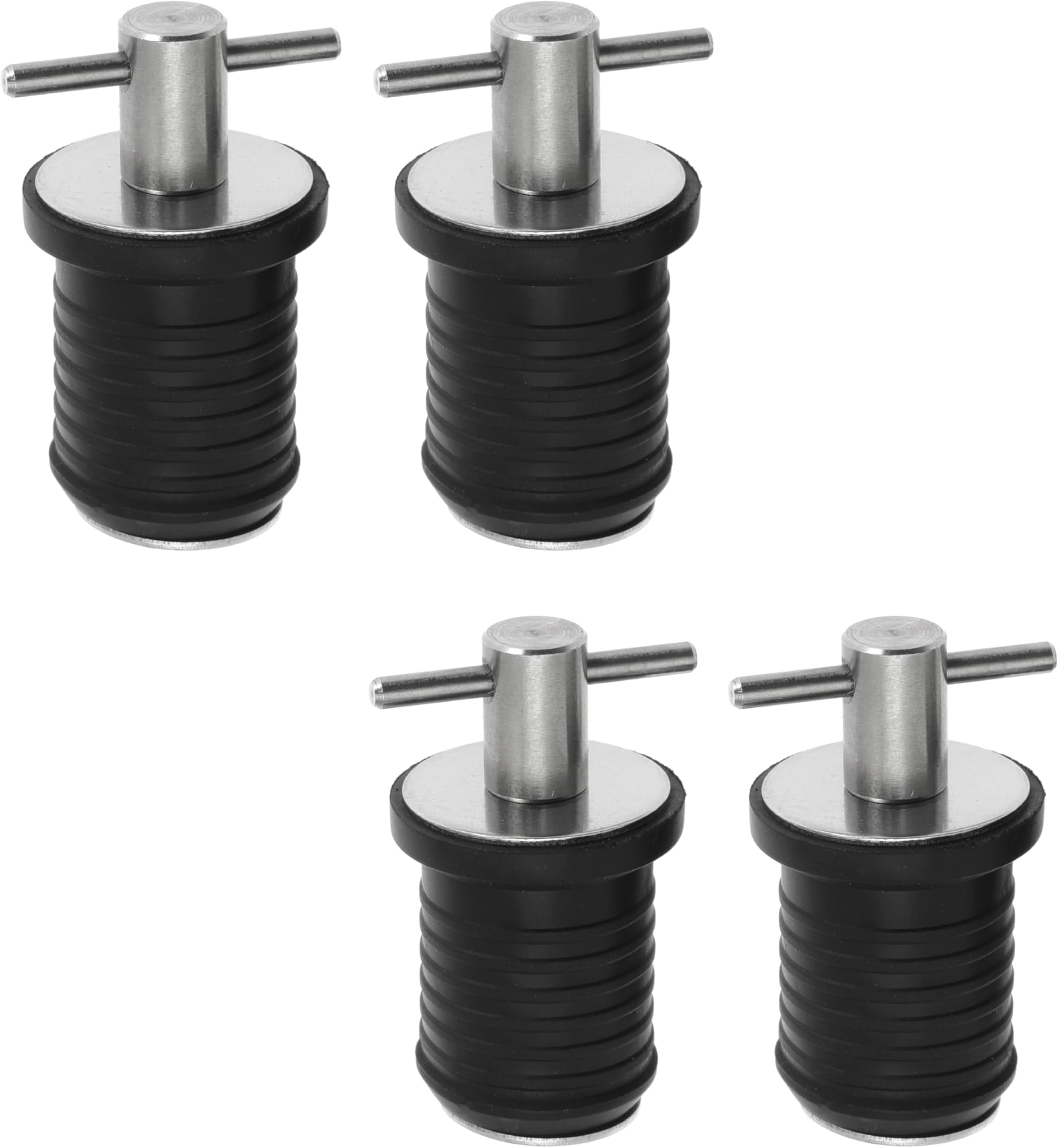 Amazon.com: 4 Pcs T-Handle Boat Drain Plug for 1 Inch Diameter Drains ...